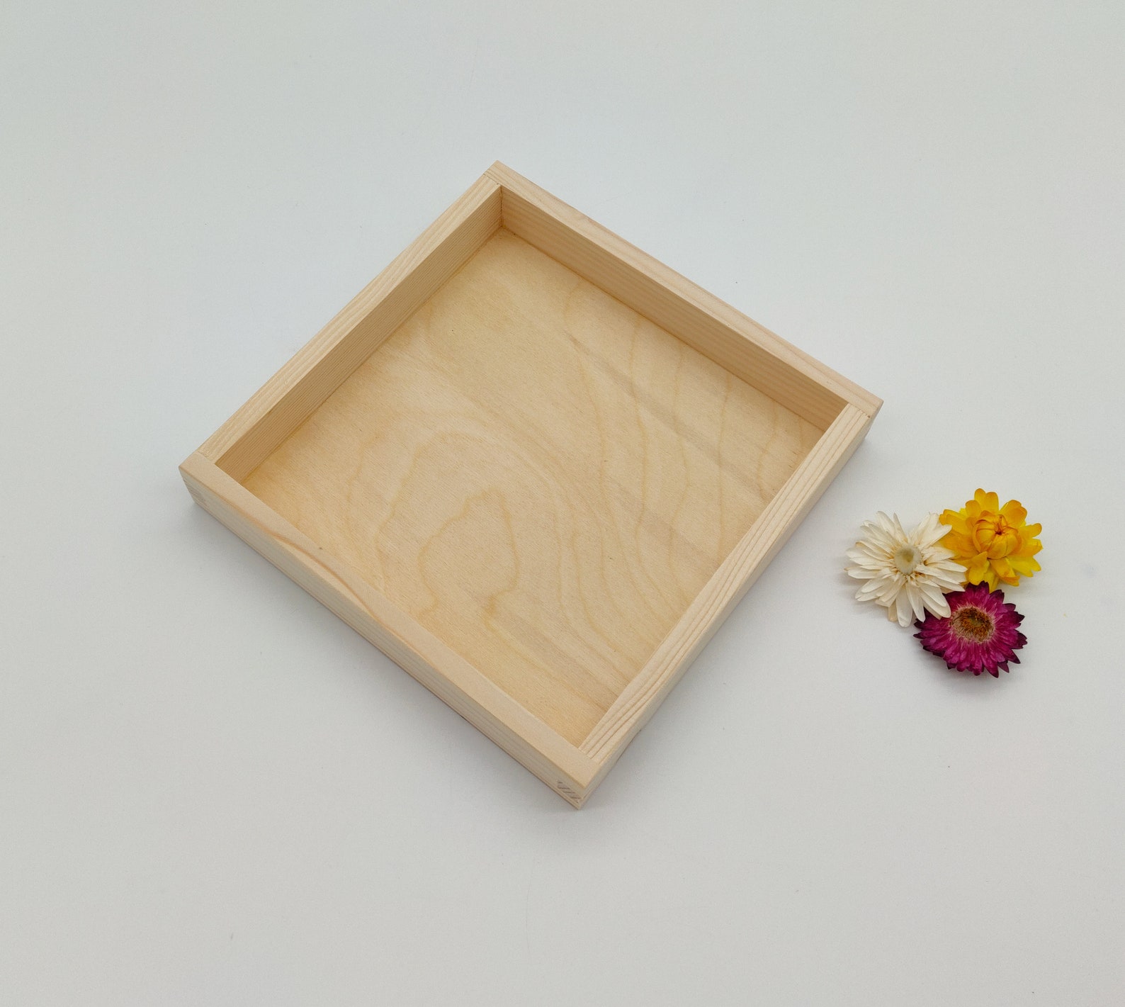 Wooden Shadow Box | Wooden Craft Box | Unfinished Wooden Frame | Blank ...