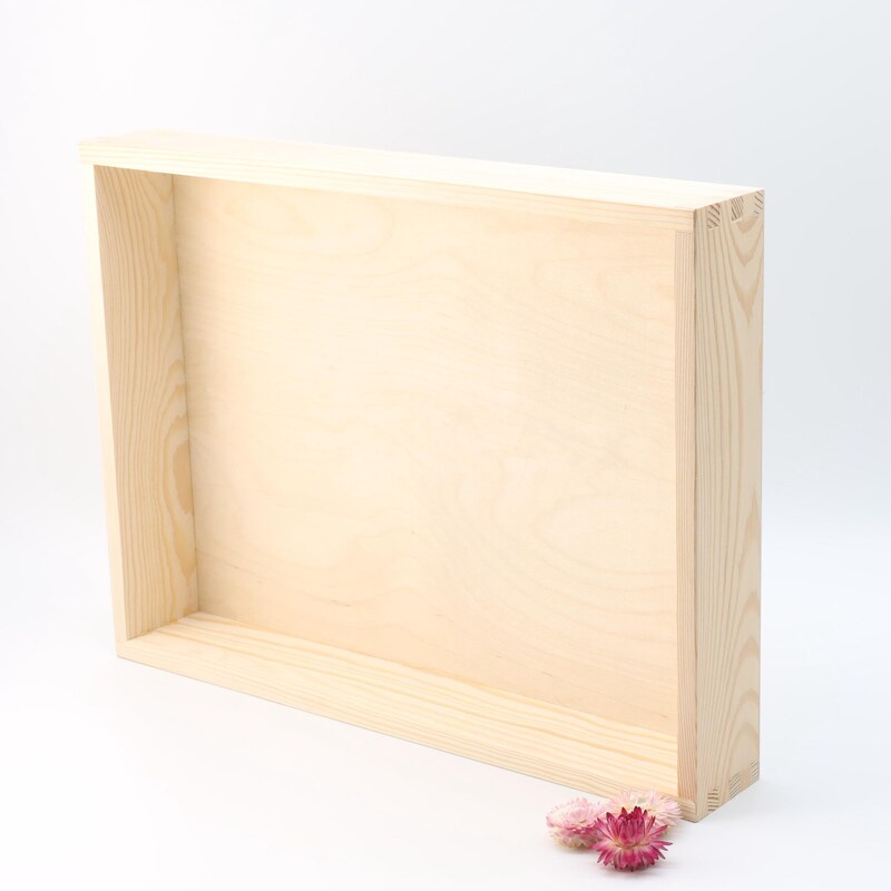 Wooden Shadow Box - Etsy