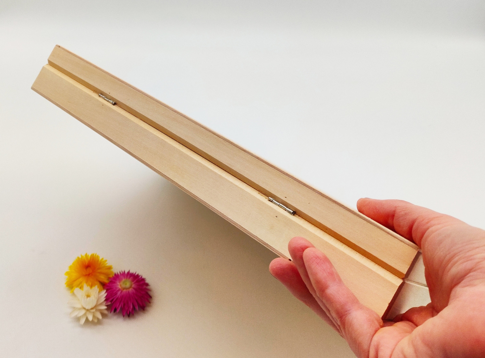 A4 Size Unfinished Wood Box | Large Wooden Box | Wooden Documents ...