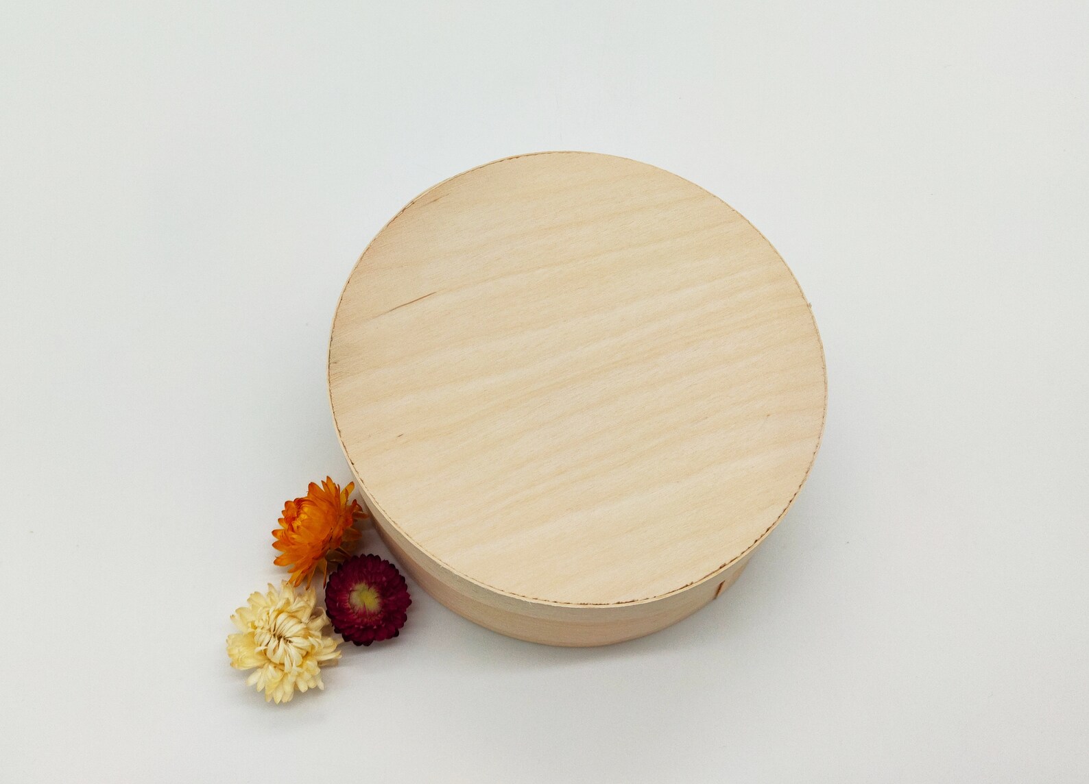 Bentwood Box | Nesting Round Wooden Box With Lid | Unfinished Shaker ...