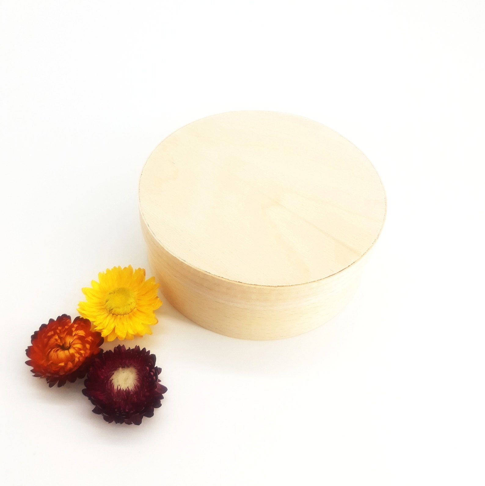 Bentwood Box Nesting Round Wooden Box With Lid Unfinished | Etsy