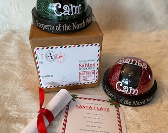 Santa Cam Custom Santa Cam Kid's Pre-christmas Gift Night Light - Etsy