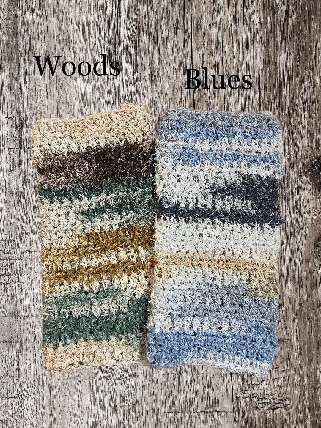 Scrubby Washcloths/dishcloths - 100% Cotton - Etsy