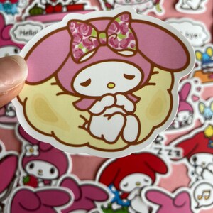 My Melody Sticker Pack5 Count | Etsy