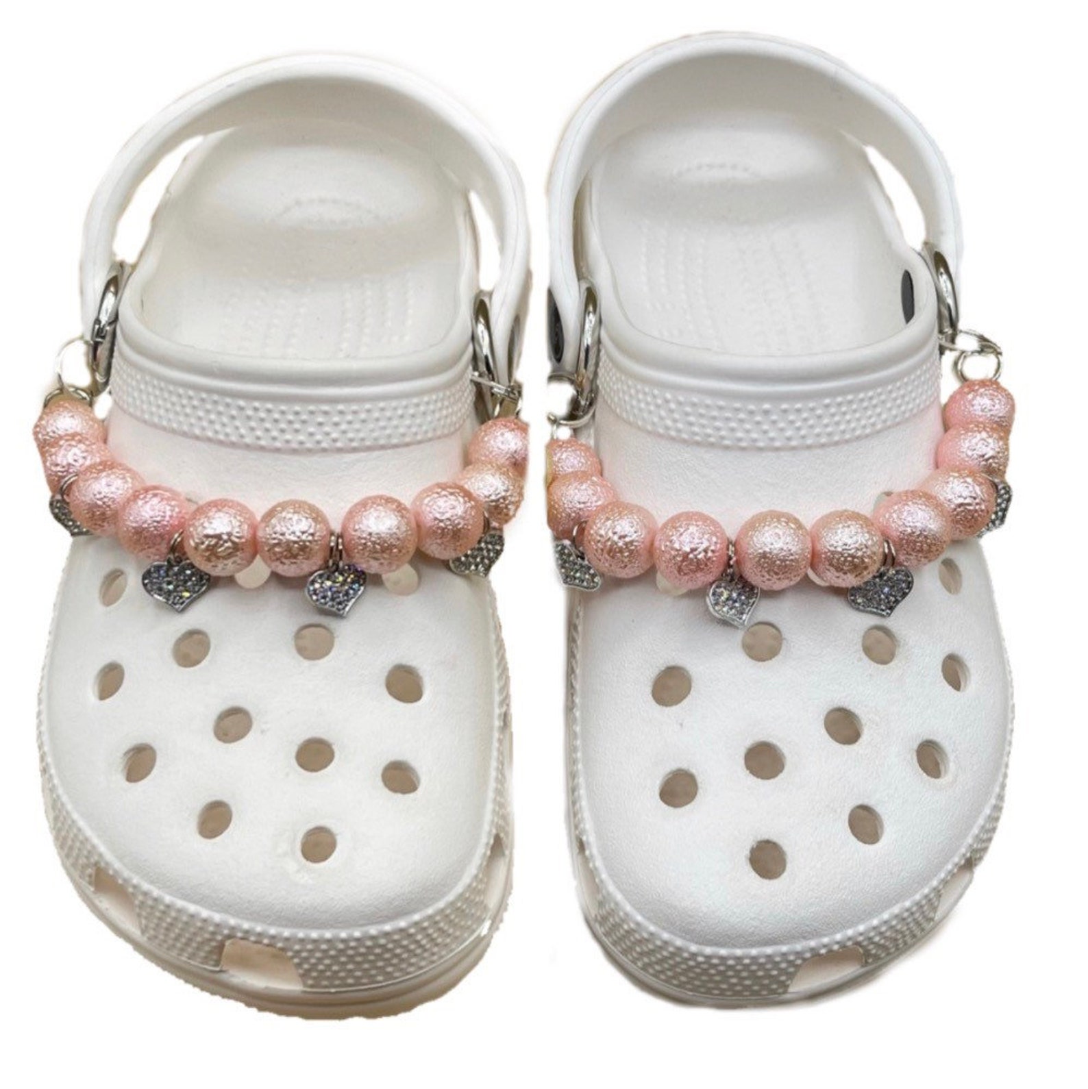 Pearl Chain for Crocs. High Quality Pink Pearl Chain Charm | Etsy