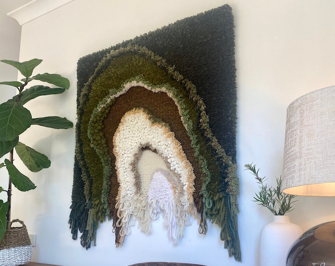 Large Woven Wall Hanging | Weaving | Tapestry | Wall Art | Slice - Etsy