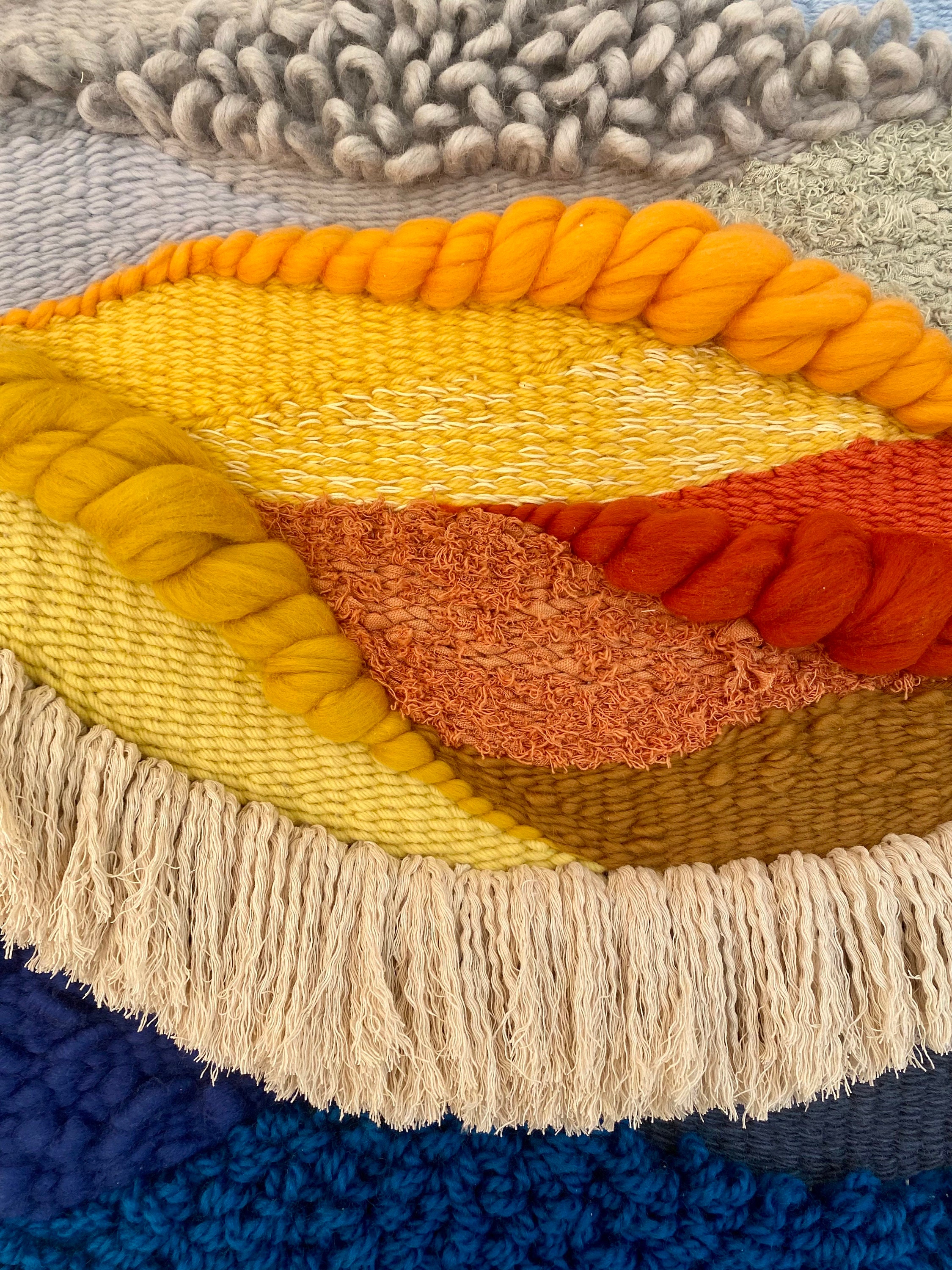 Extra Large Handwoven Wall Art Weaving Wall Hanging Tapestry Abstract ...