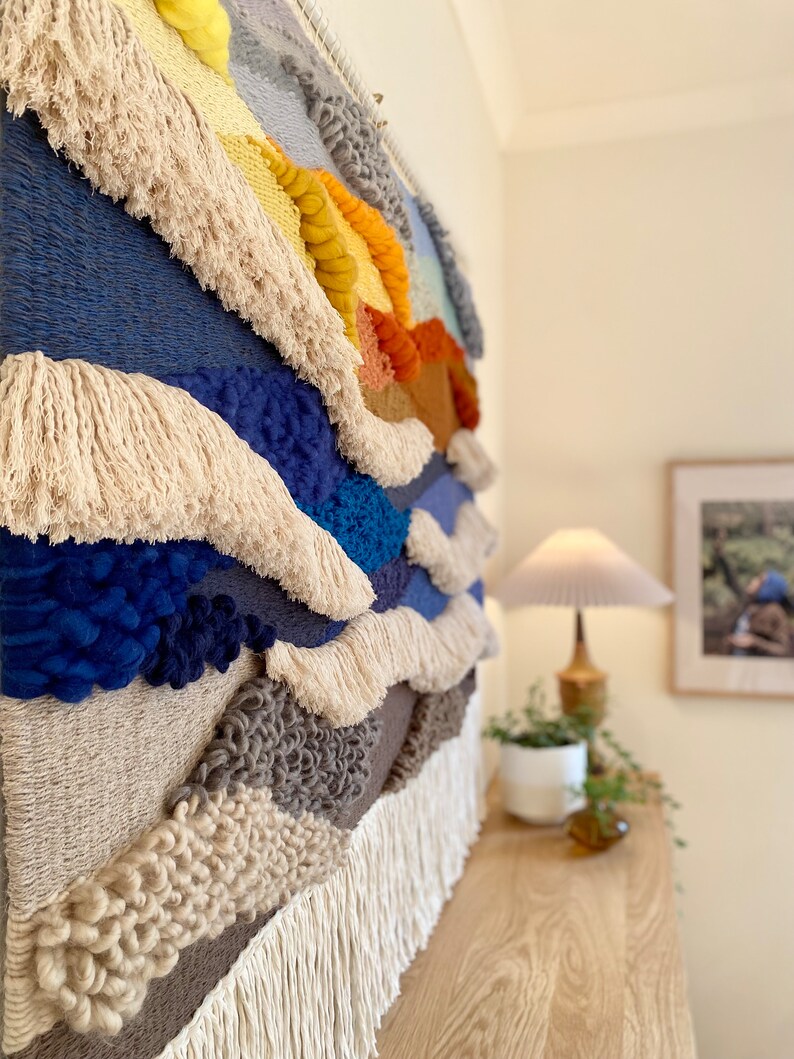 Extra Large Handwoven Wall Art Weaving Wall Hanging Tapestry Abstract ...