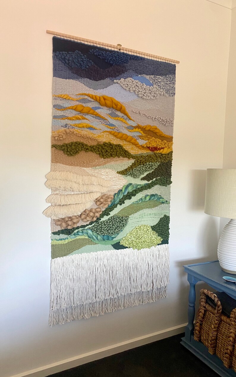 Large Handwoven Wall Art Weaving Wall Hanging Tapestry - Etsy