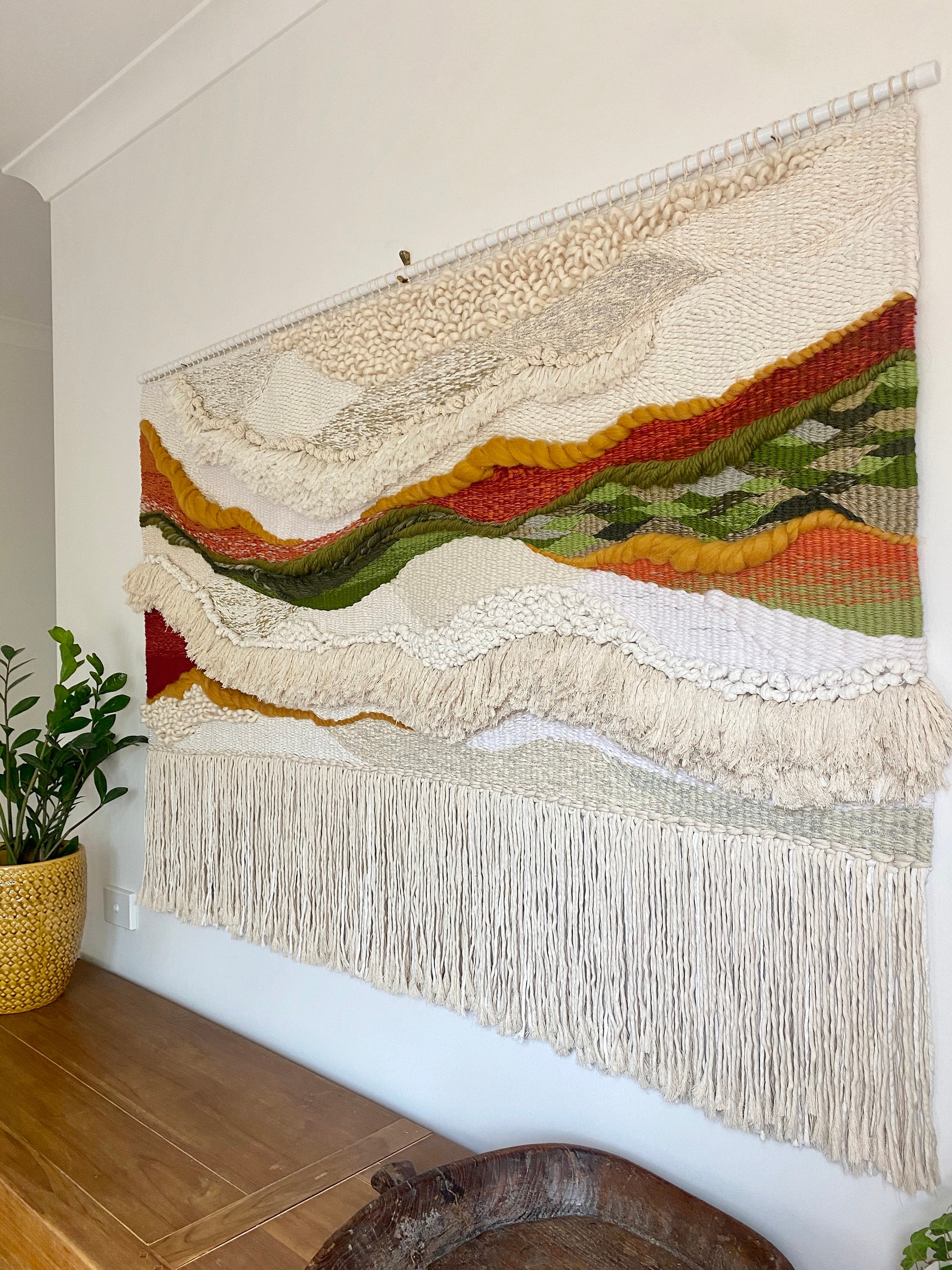 MADE TO ORDER Extra Large Handwoven Wall Art Weaving Wall - Etsy