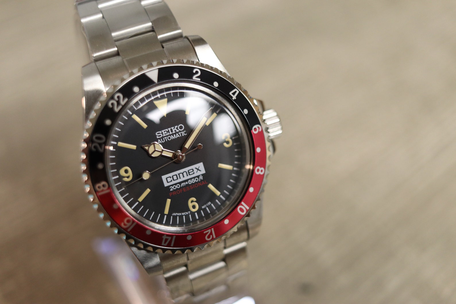 Vintage Seiko Coke Sub Mod Automatic Watch 40mm Comex NH36 | Etsy Canada