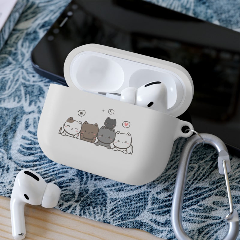 Cat AirPod Case - Etsy
