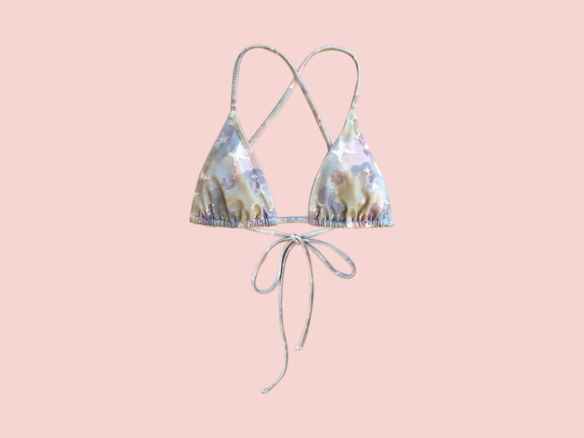Women's Triangle Bikini Top Sewing Pattern Ladies - Etsy