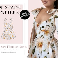 Sewing Pattern Dress - Etsy