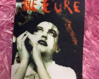 The Cure Embroidered Patch - Etsy