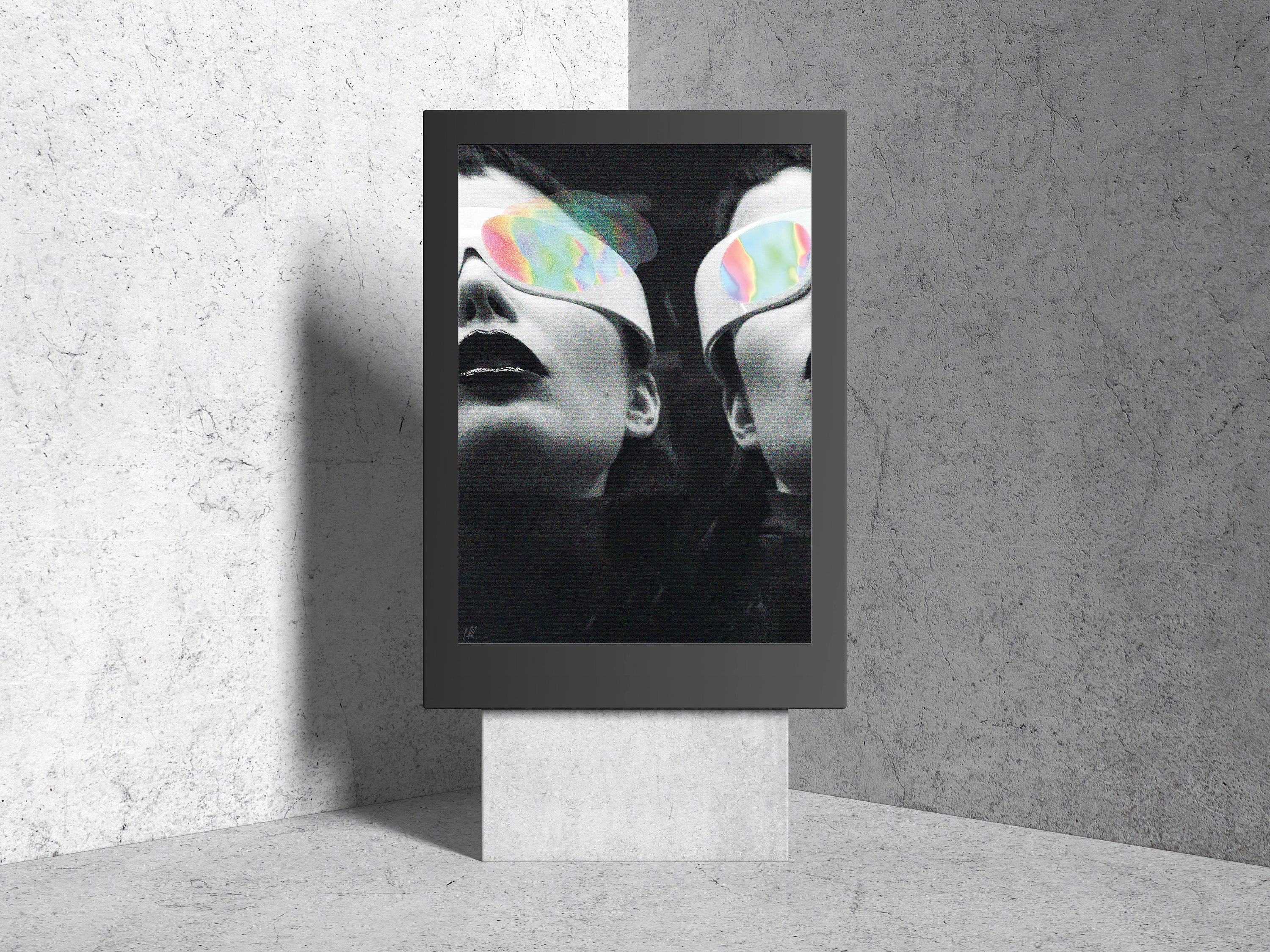 Glasses Poster - Etsy