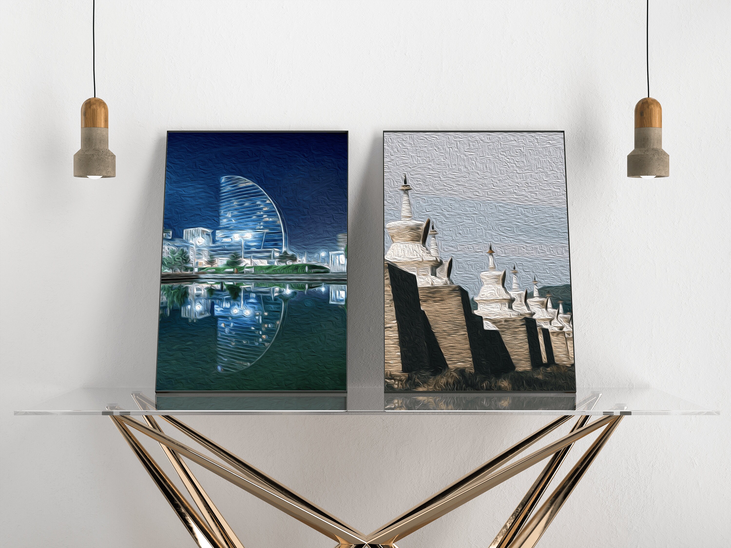 Mongolia Poster, Ulaanbaatar and Kharkhorin Posters, City Wall Art ...