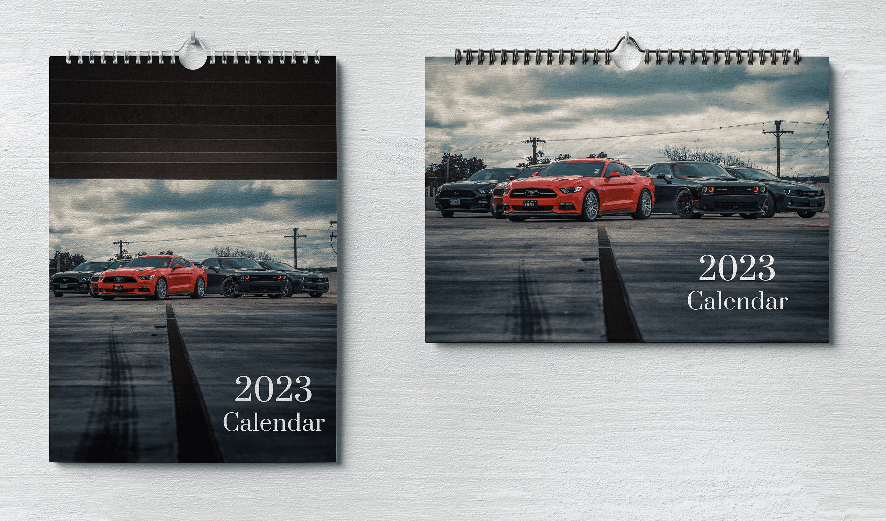 Printable 2023 Car Lovers Calendar. Digital Sports and Luxury Car ...