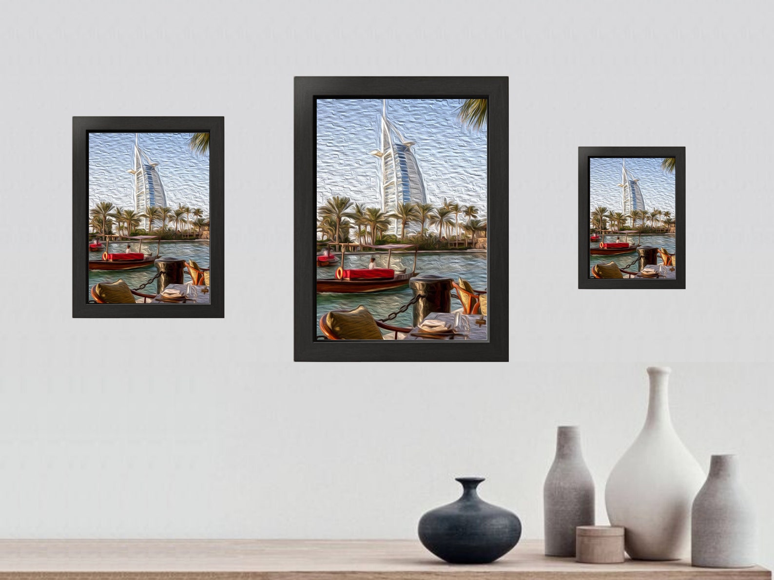 UAE Poster Abu Dhabi and Dubai Posters City Wall Art City - Etsy