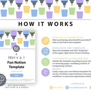 Colorful Fun Notion Template for 2024 Ultimate Fun Planner - Etsy