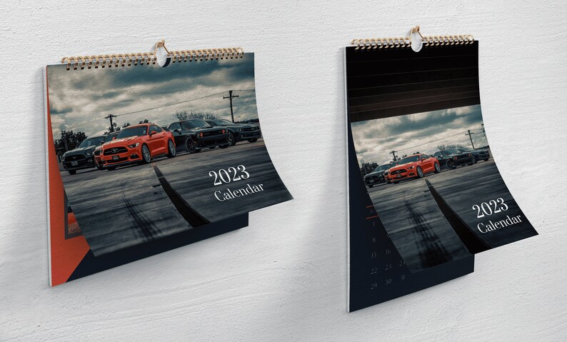 Printable 2023 Car Lovers Calendar. Digital Sports and Luxury Car ...