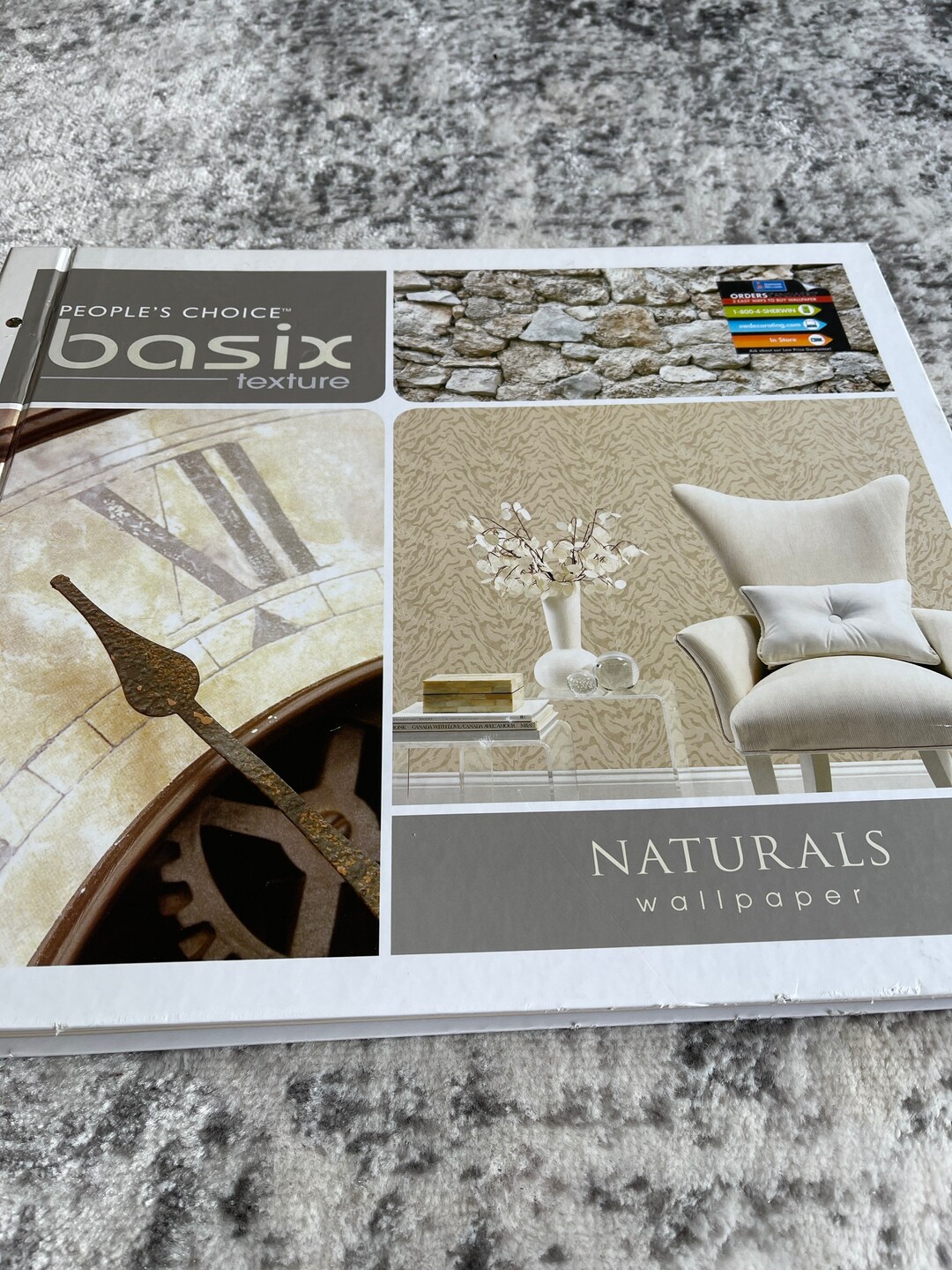 Wallpaper Sample Book - Naturals by Basix - Etsy