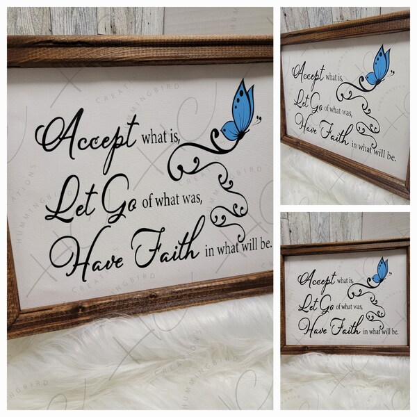 Accept What is Sign - Etsy