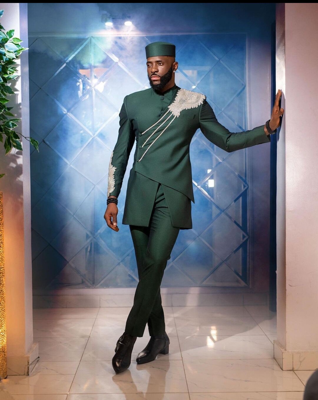 African Men Two Piece, African Men Suit, African Print Men Outfits ...