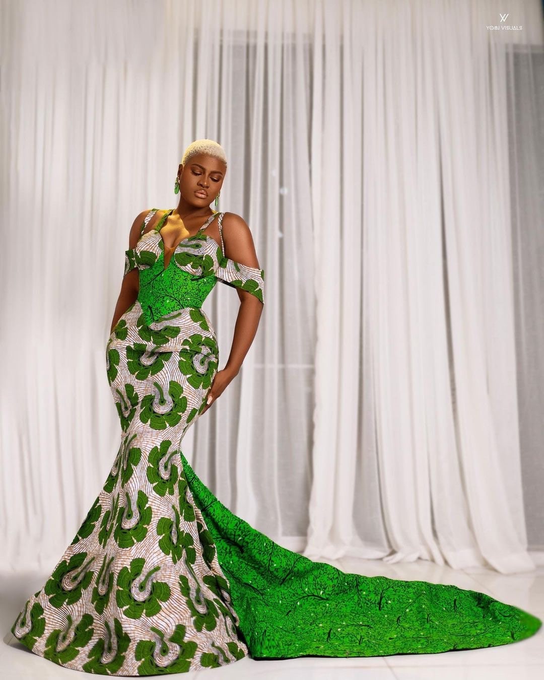 African Mermaid Dress Ankara Gown African Maxi Mermaid Gown - Etsy Canada