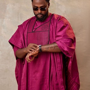 Couple African Outfit, African Couple Engagement Outfit,nigerian Gown ...