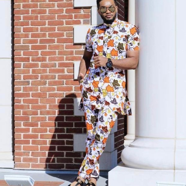 African Men Two Piece Suit - Etsy