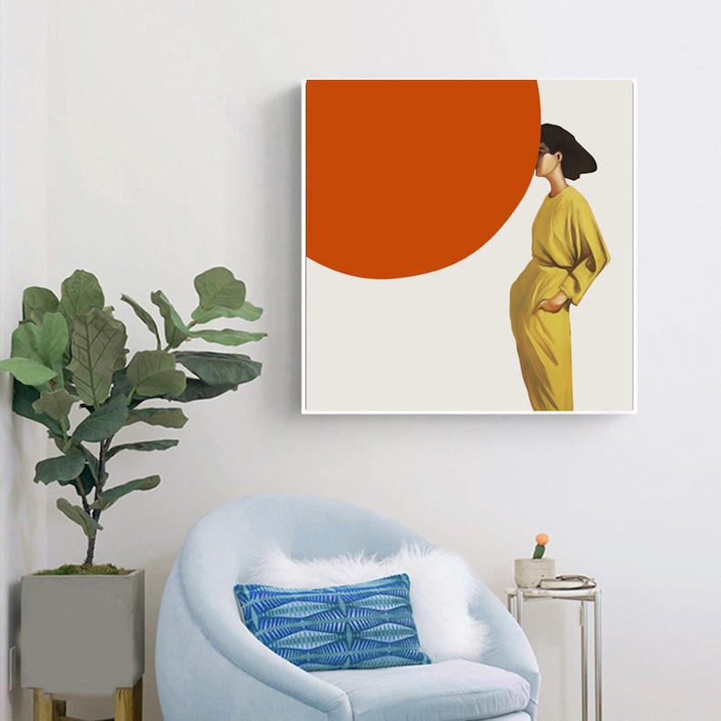 Modern Paint by Number Paint by Number Kit Adult DIY Oil - Etsy