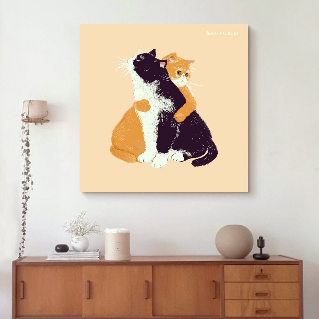 Cat Paint by Number Paint by Number Kit Adult DIY Oil - Etsy