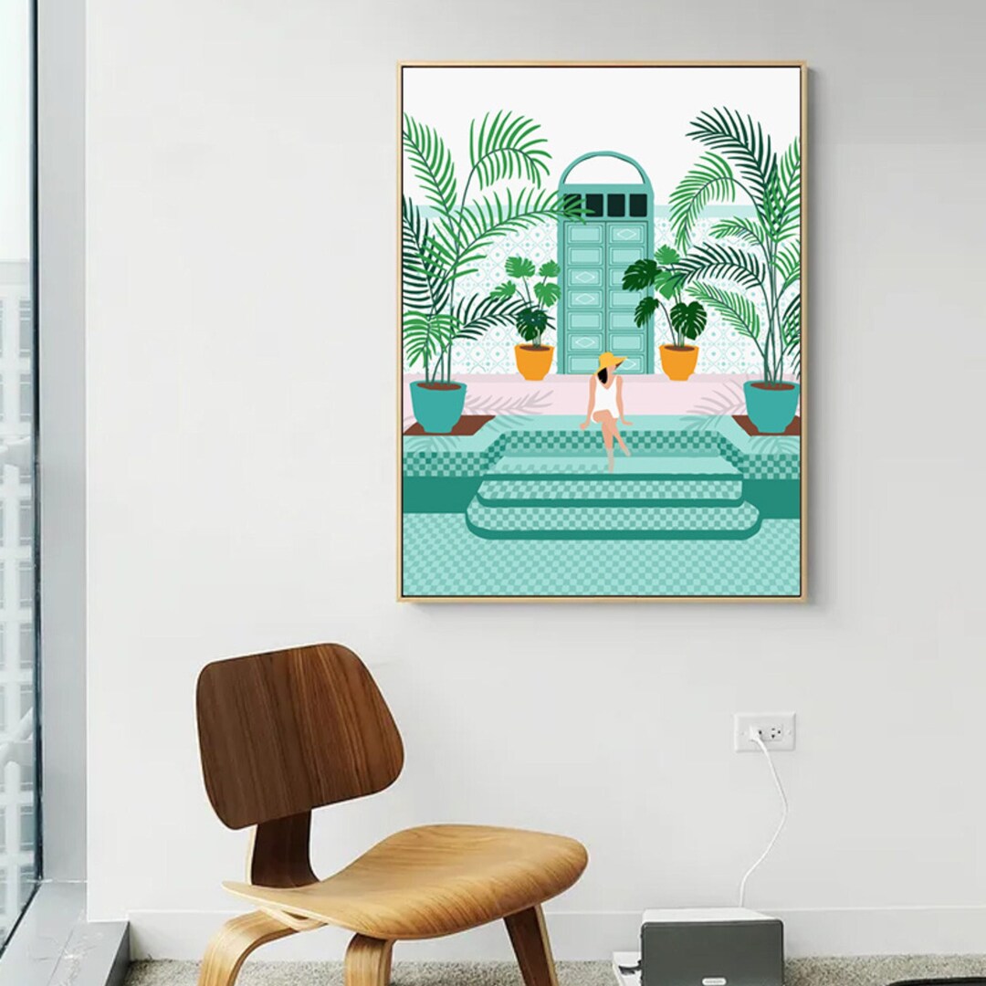 Bohemia Paint by Number - Morocco View Paint by Number Kit Adult | DIY ...