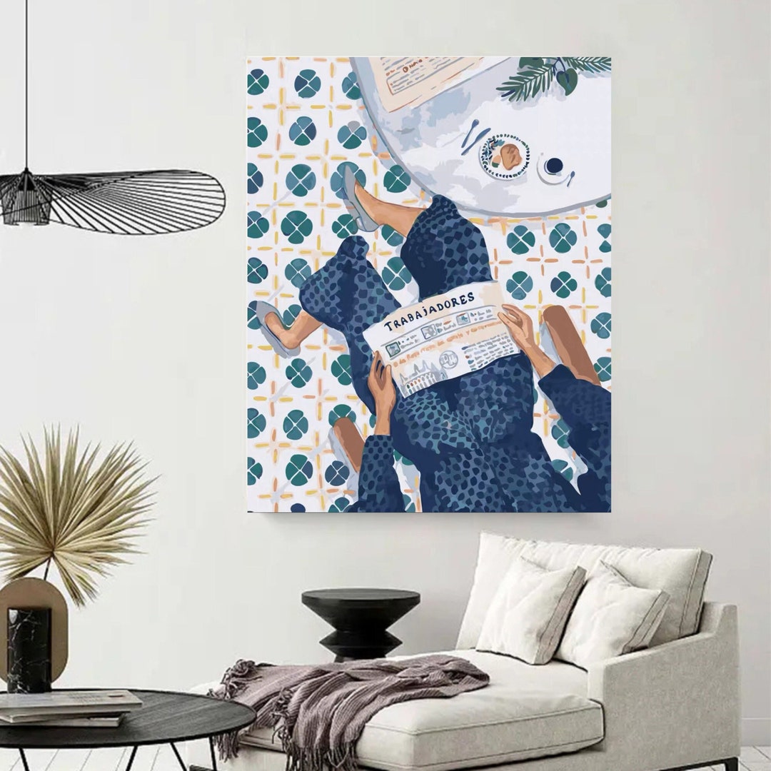 Casual Paint by Number- Paint by Number Kit Adult | DIY Oil Painting ...