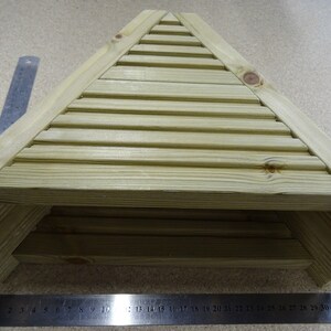 Wooden Garden Planter MIDI Wall/fence Hanging - Etsy UK