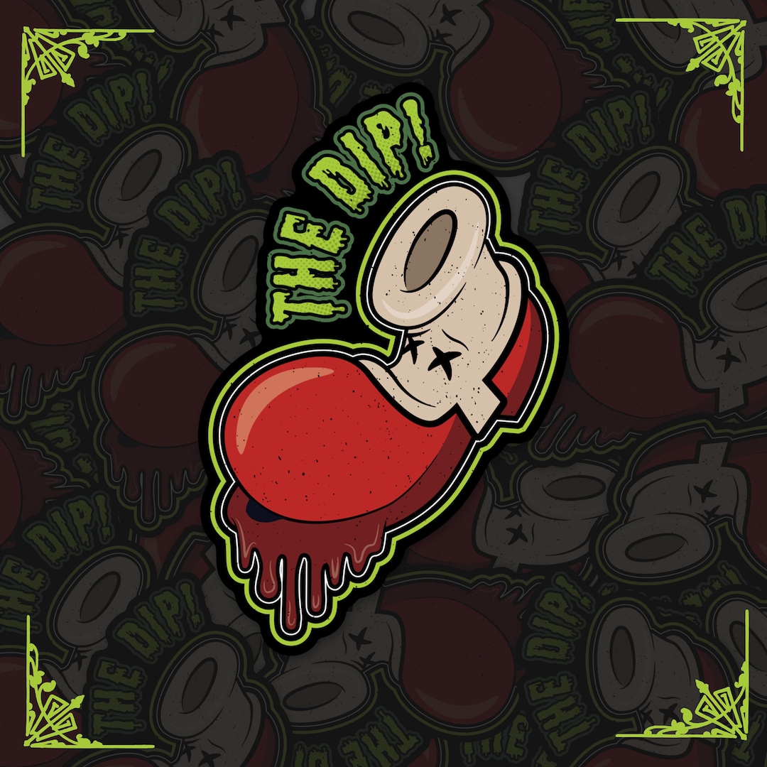 The Dip - Judge Doom / Roger Rabbit Inspired Vinyl Sticker - Etsy