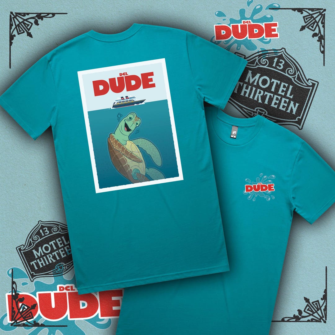DCL DUDE - Front and Back Print, Cruise Line / Crush Inspired Tshirt ...