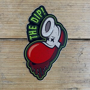 The Dip - Judge Doom / Roger Rabbit Inspired Vinyl Sticker - Etsy