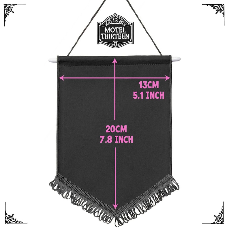 Hexside Illusion Coven Pennant Wall Hanging - Etsy