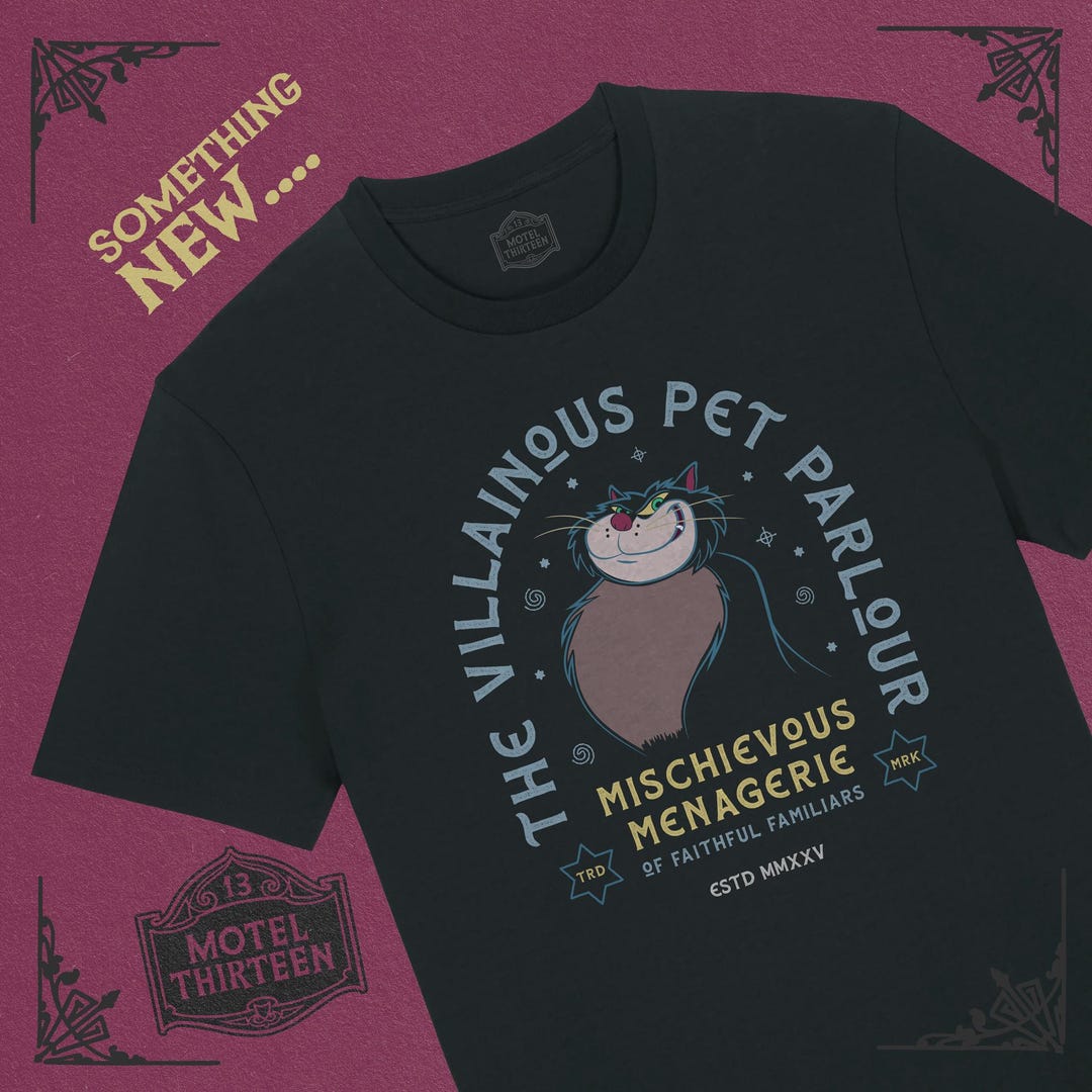 Lucifer - the Villainous Pet Parlour - Cinderella Inspired Tshirt ...