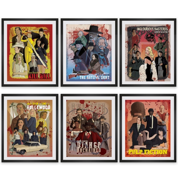 Tarantino Movie Posters