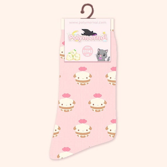 Klee Genshin Impact Bomb Dodoco Cotton Socks | Etsy