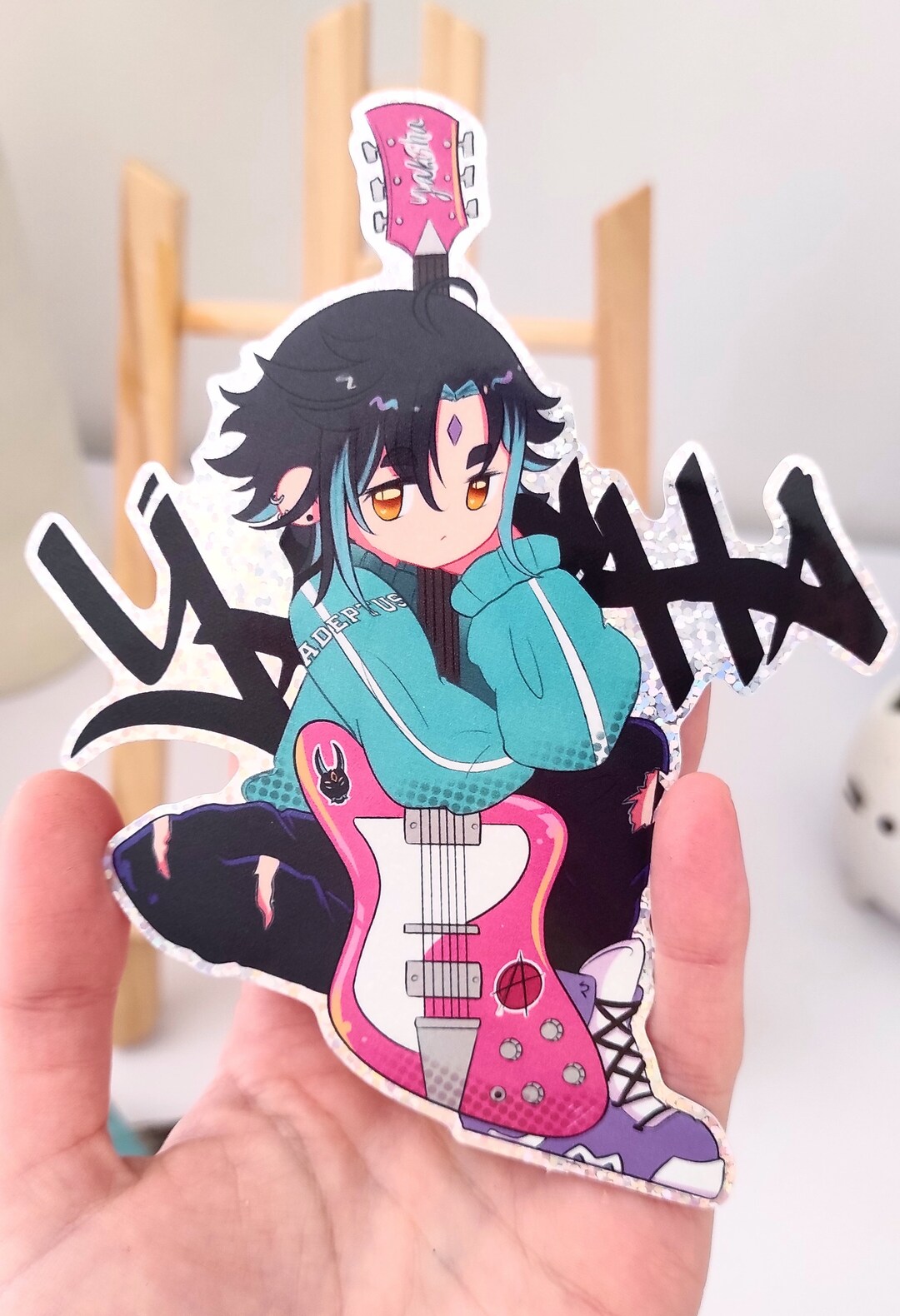 XIAO Yaksha Genshin Impact STICKERS Kawaii Stationery Scrapbooking ...