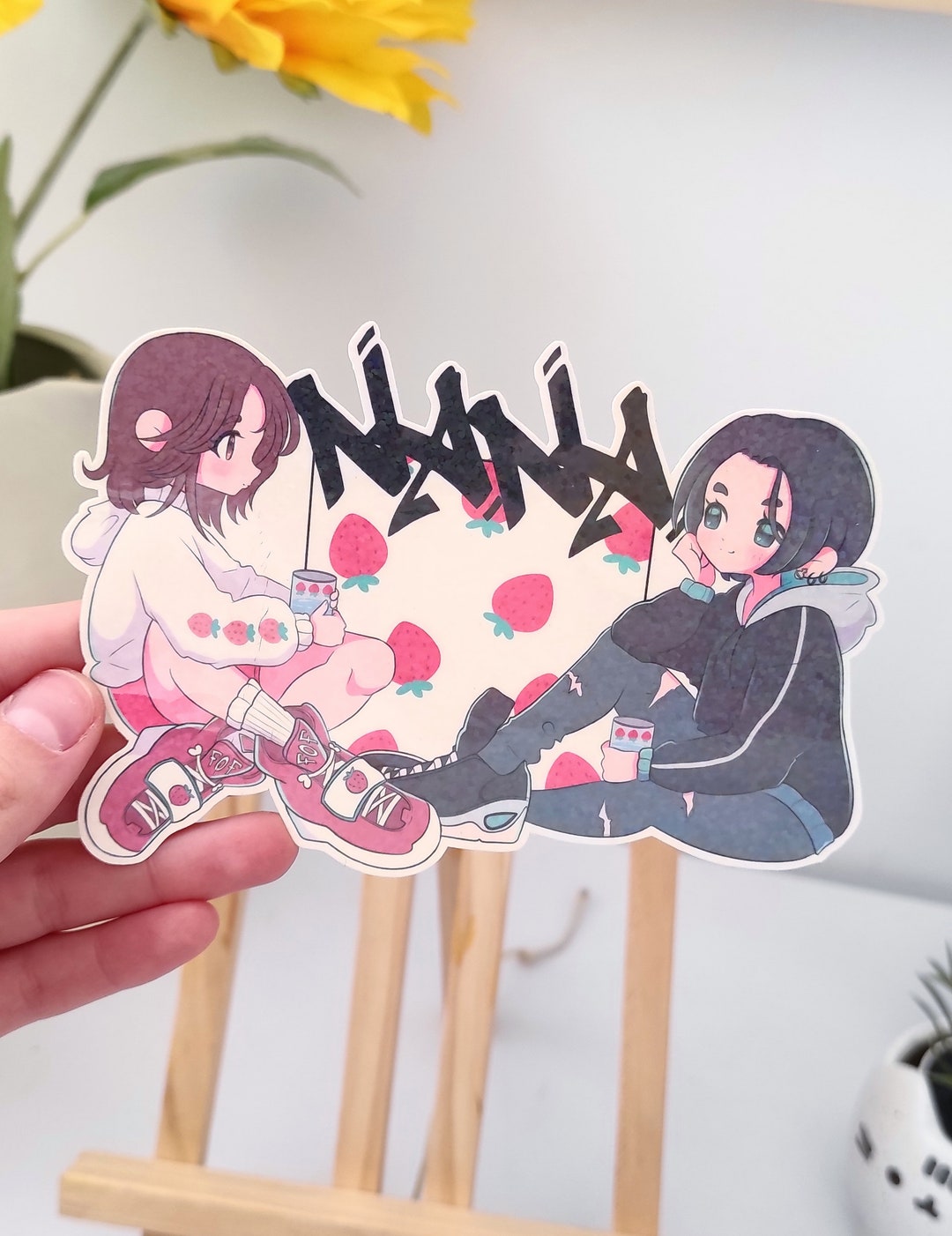 Strawberry Girlfriends STICKERS Kawaii Stationery Scrapbooking Bullet ...