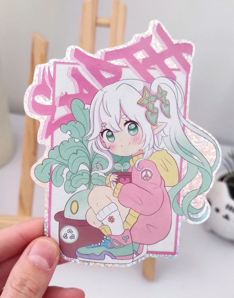 Nahida Genshin Impact STICKERS Kawaii Stationery Scrapbooking Bullet ...