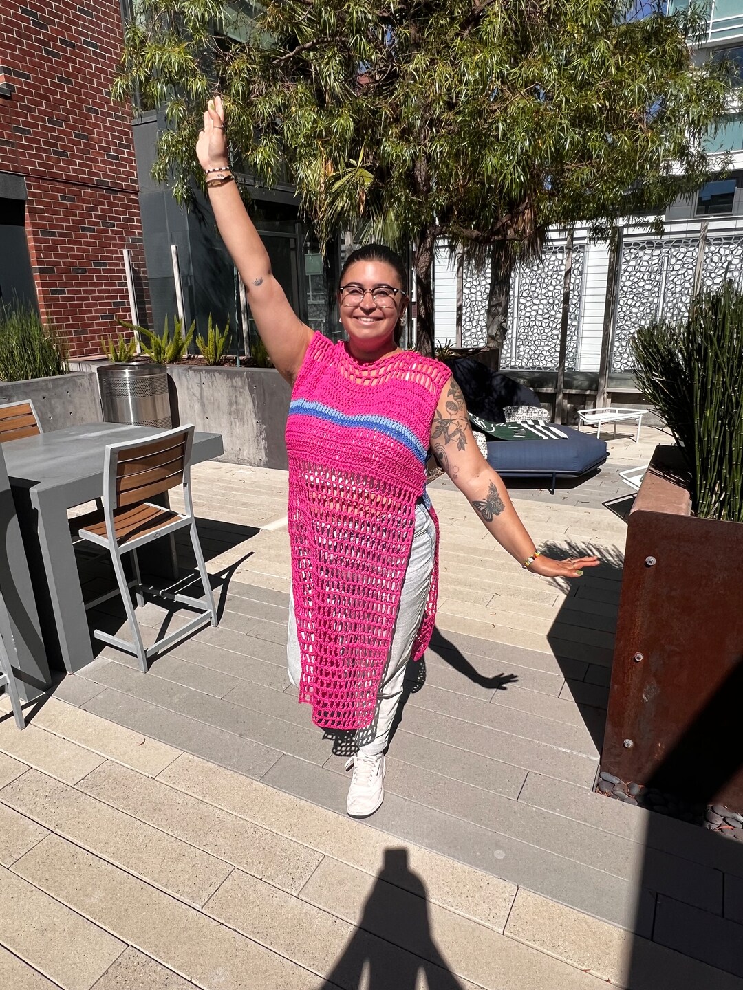 Crochet Mesh Garment - Etsy