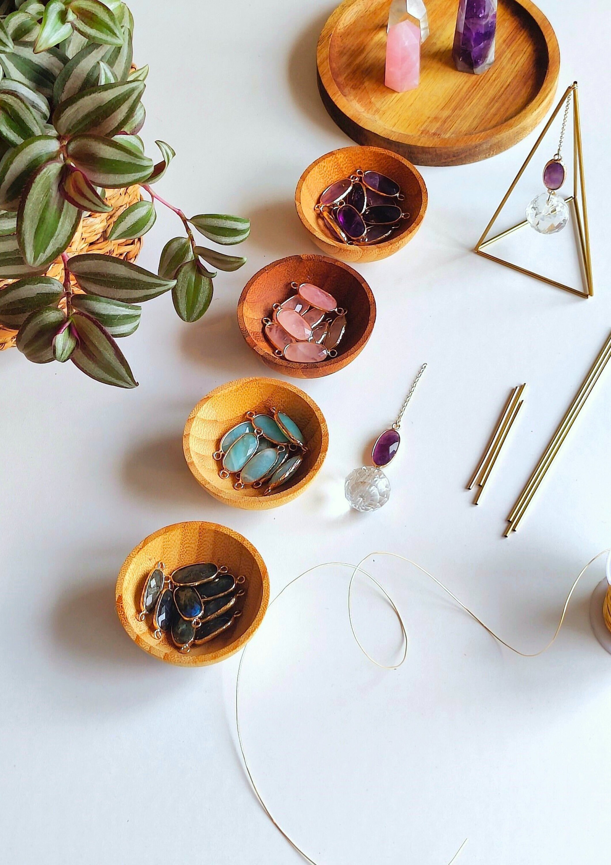 KIT DIY Tabletop Suncatcher : Make Your Own Brass Himmeli Structure ...