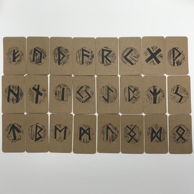 Rune Cards - Etsy