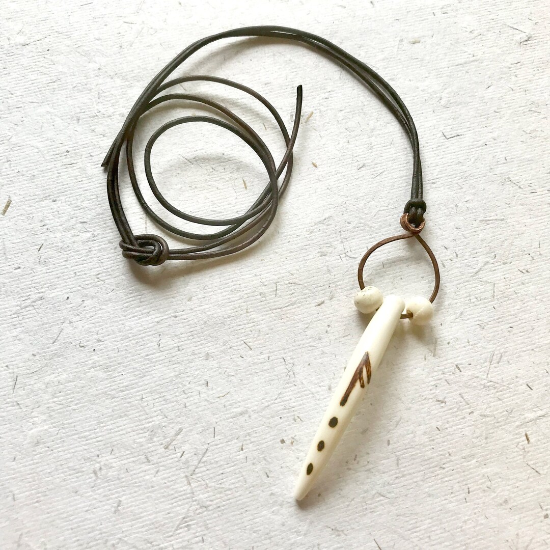Ansuz Rune Talon Necklace / Bone Amulet / Odin / Woden / the All Father ...